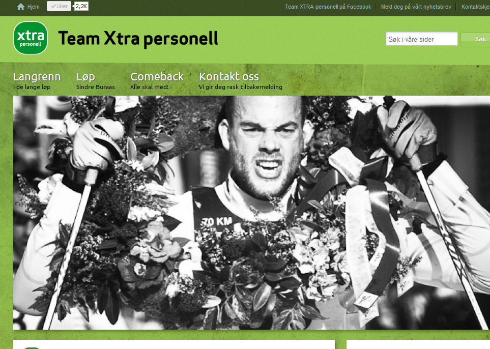 Team Xtra Personell - Lage hjemmeside til bedriften? Rask levering.